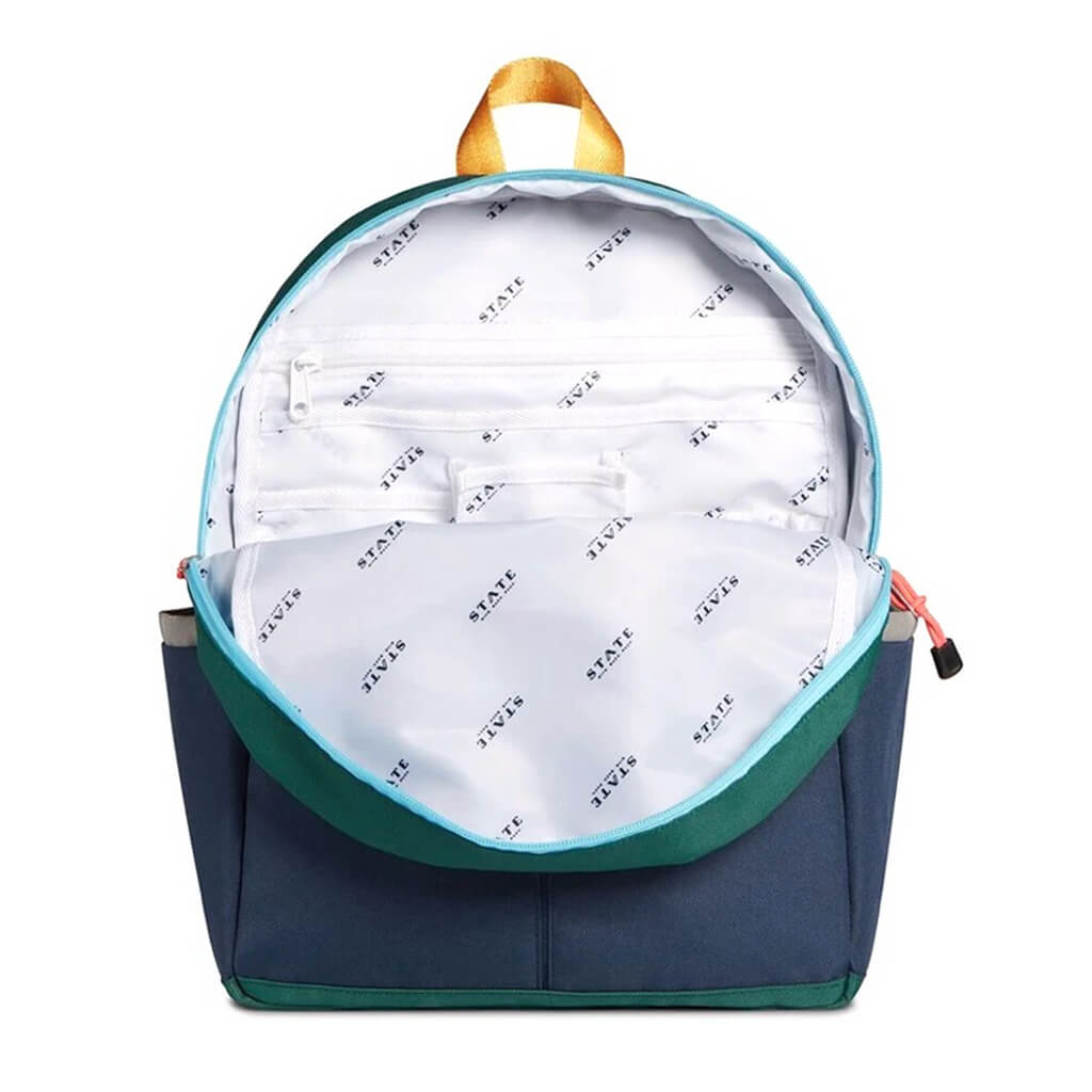 State Bags Kane Kids Backpack Green/Navy | NINI and LOLI