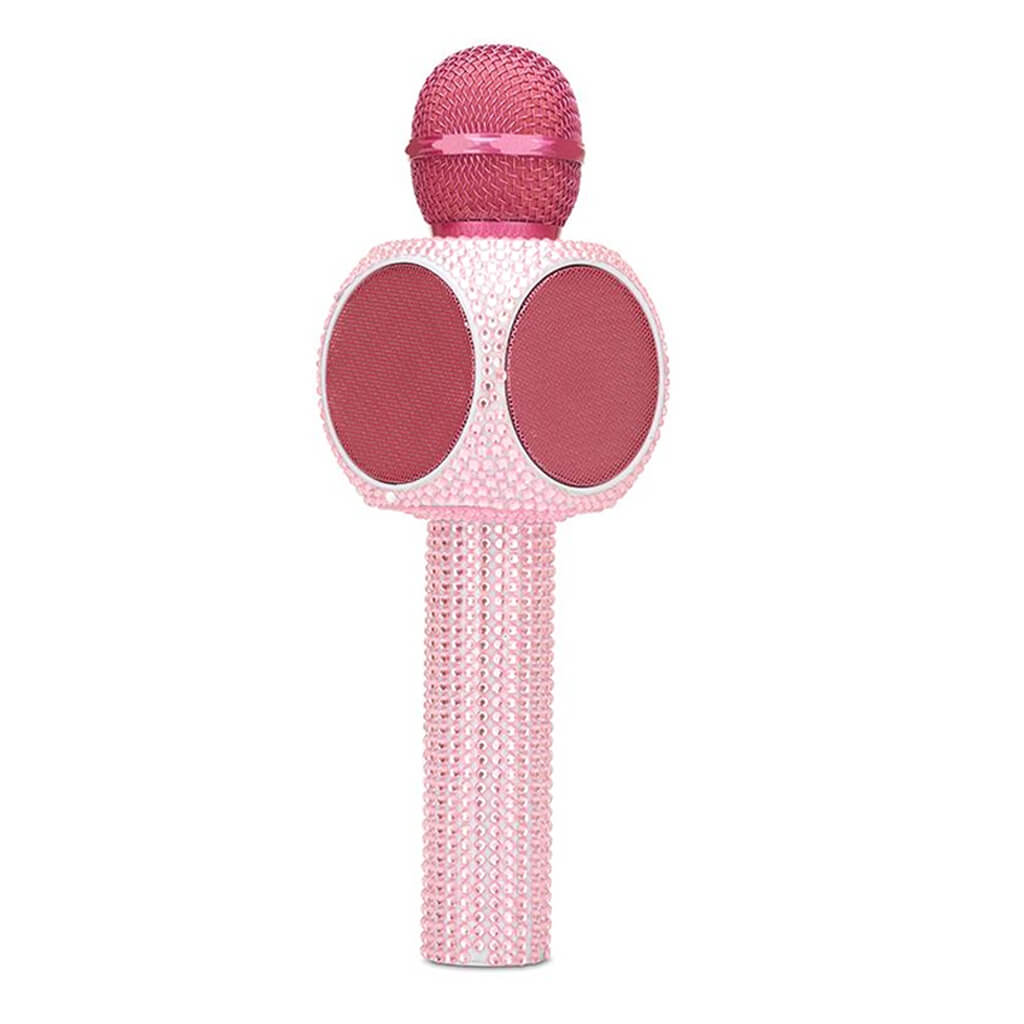 Sing Along Karaoke Bling Microphone Pink | Trendy Tech | NINI and LOLI