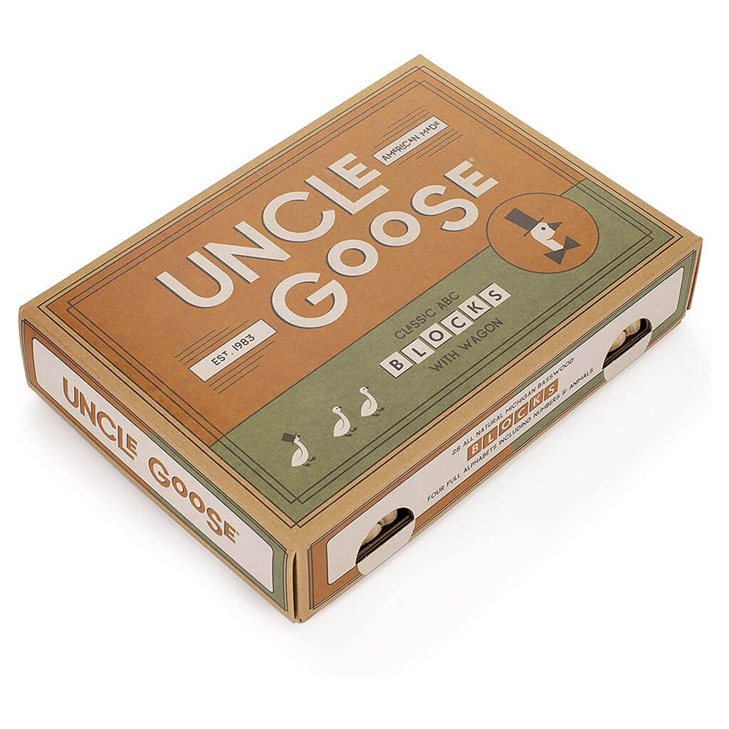 ABC Blocks Classic with Wagon | Uncle Goose | Playtime | NINI and LOLI