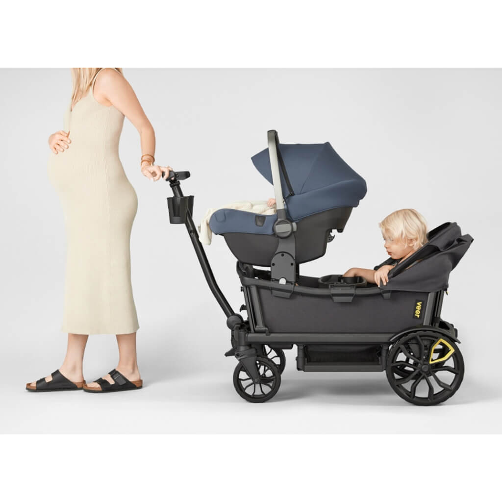 Cruiser All Terrain Stroller Wagon Gray | Veer | NINI and LOLI