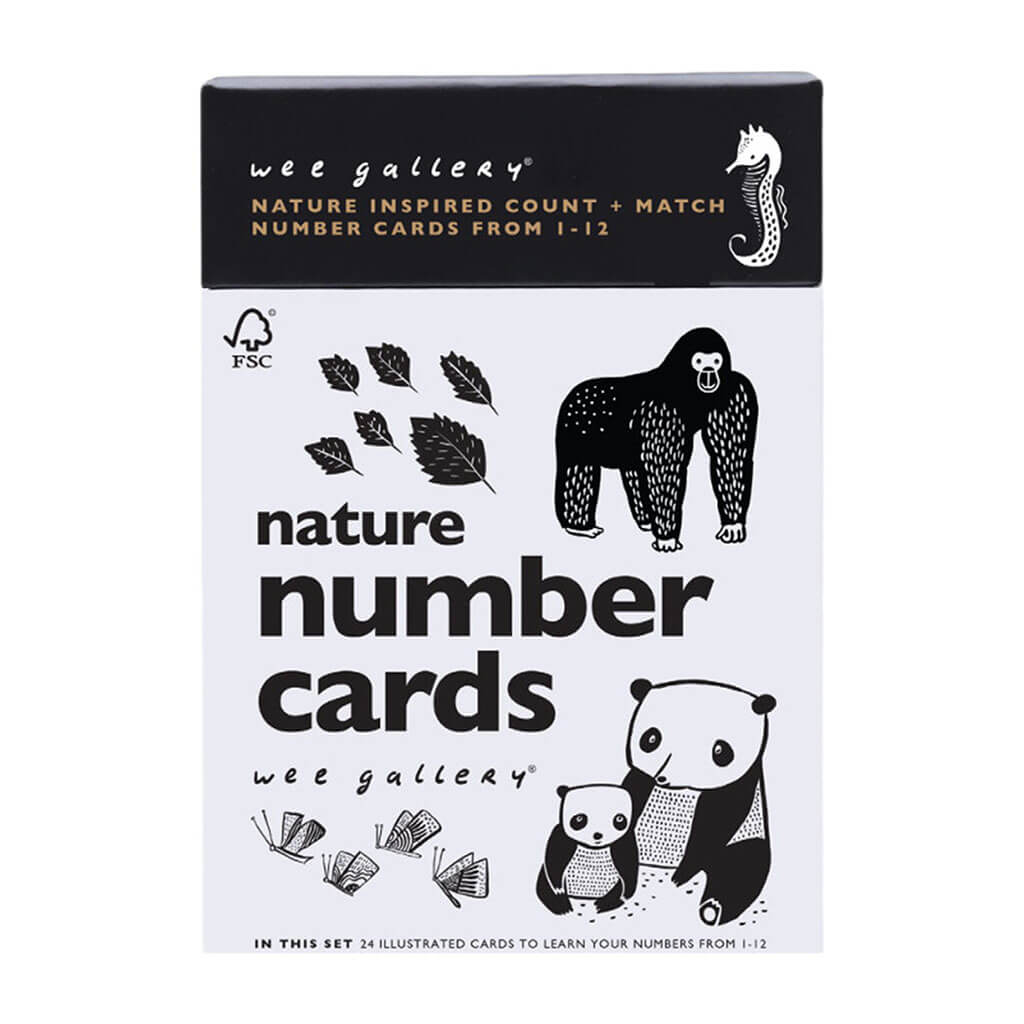 Nature Number Cards | Wee Gallery | NINI and LOLI