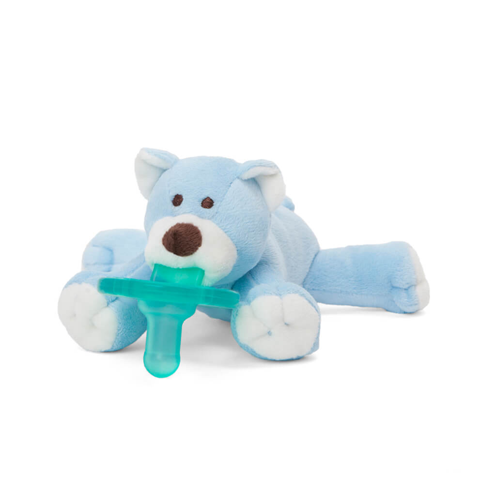 Wubbanub Infant Pacifier Bear Blue | Baby Pacifiers | NINI and LOLI